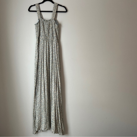 Dresses | Sim And Sam Floral Smocked Maxi Dress | Poshmark